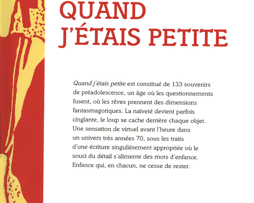 Quand-j-etais-petite - l'Attente