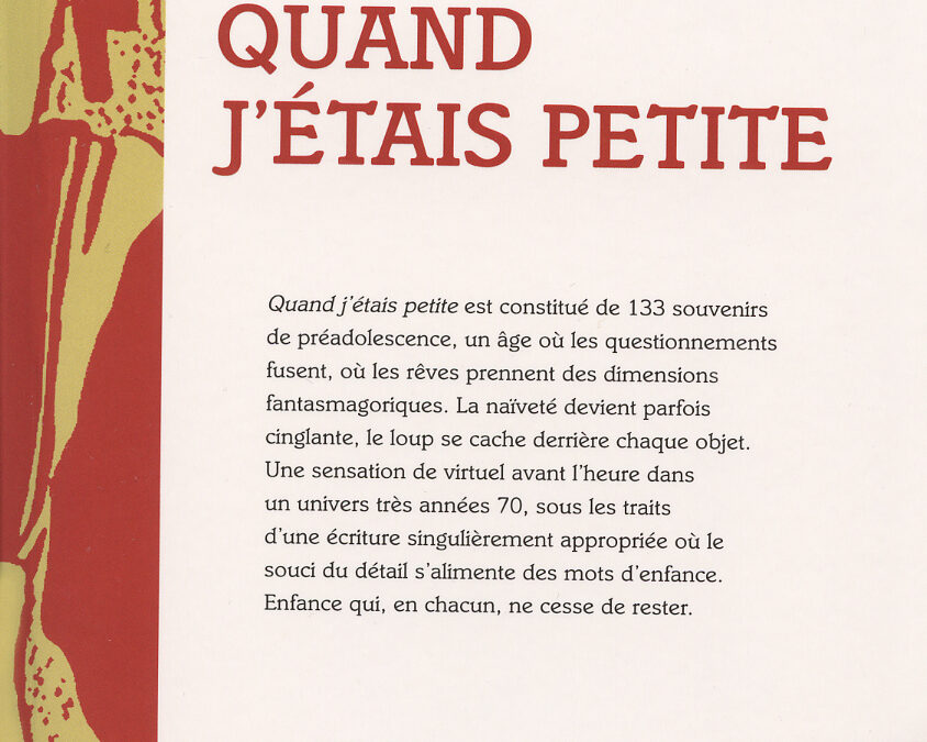 Quand-j-etais-petite - l'Attente